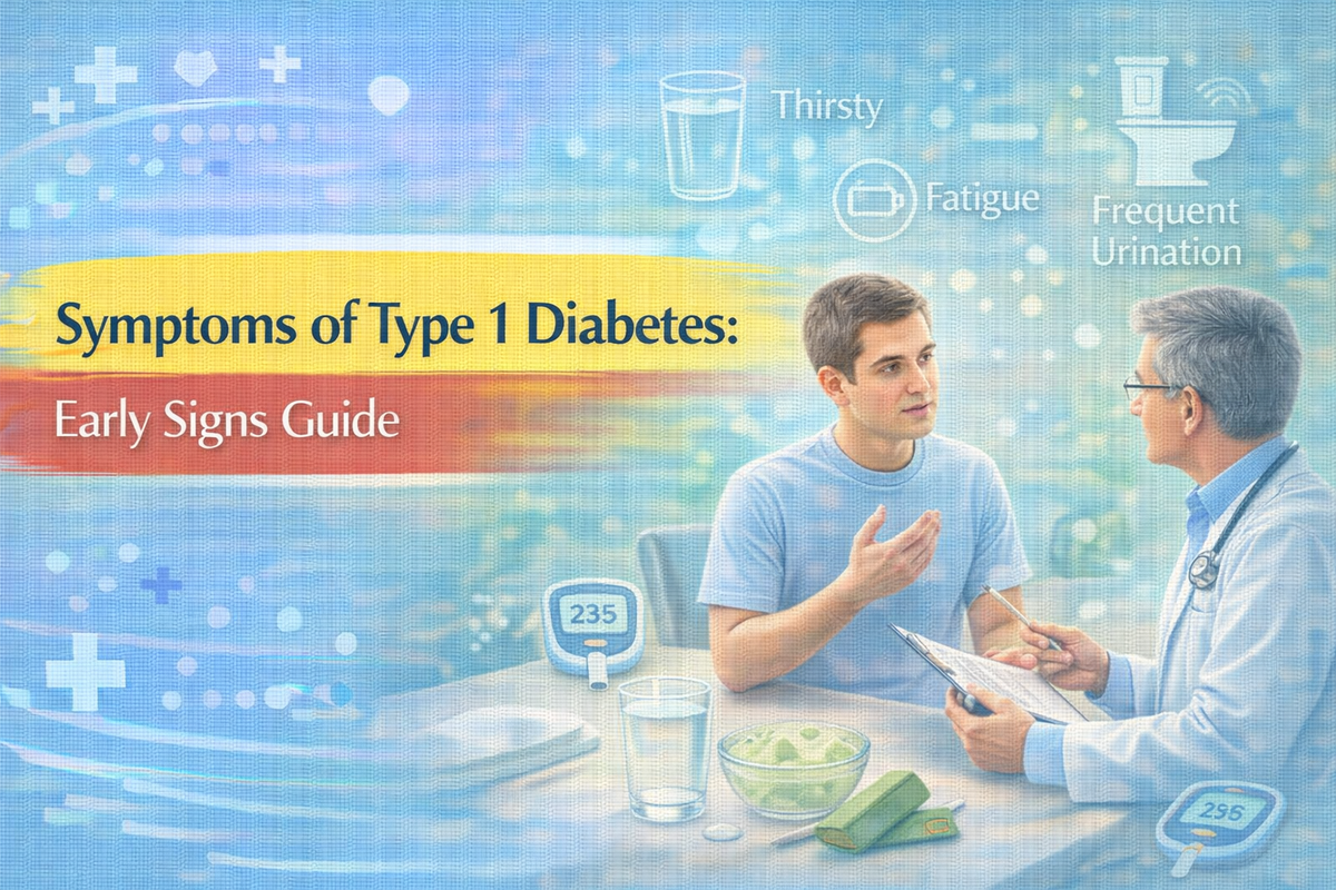 Symptoms of Type 1 Diabetes: Early Signs Guide – Organic Gyaan