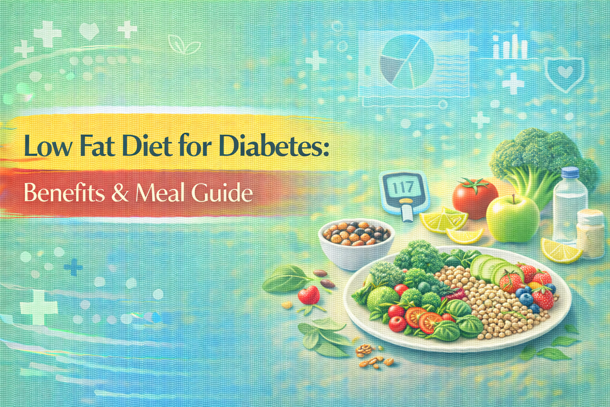 Low Fat Diet for Diabetes: Benefits & Meal Guide – Organic Gyaan