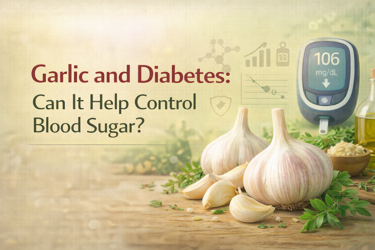 Garlic and Diabetes: Blood Sugar Benefits – Organic Gyaan