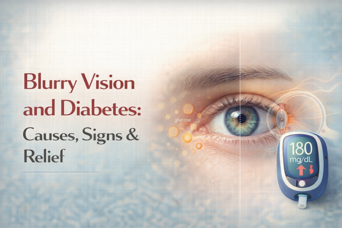 Blurry Vision and Diabetes: What You Should Know – Organic Gyaan