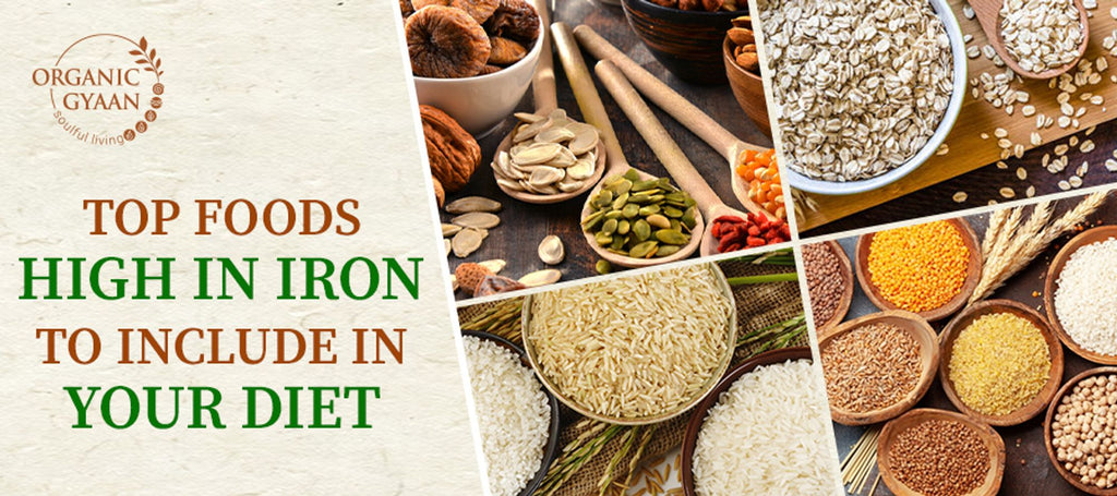 Iron Rich Foods - Top Choices for Your Healthy Diet – Organic Gyaan
