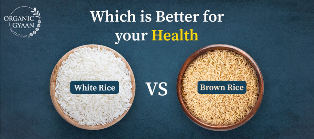 White Rice vs. Brown Rice: Which is Healthier for You? – Organic Gyaan