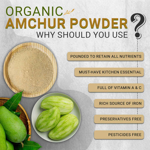 Buy Premium Aamchur Powder - Authentic Dry Mango – Organic Gyaan