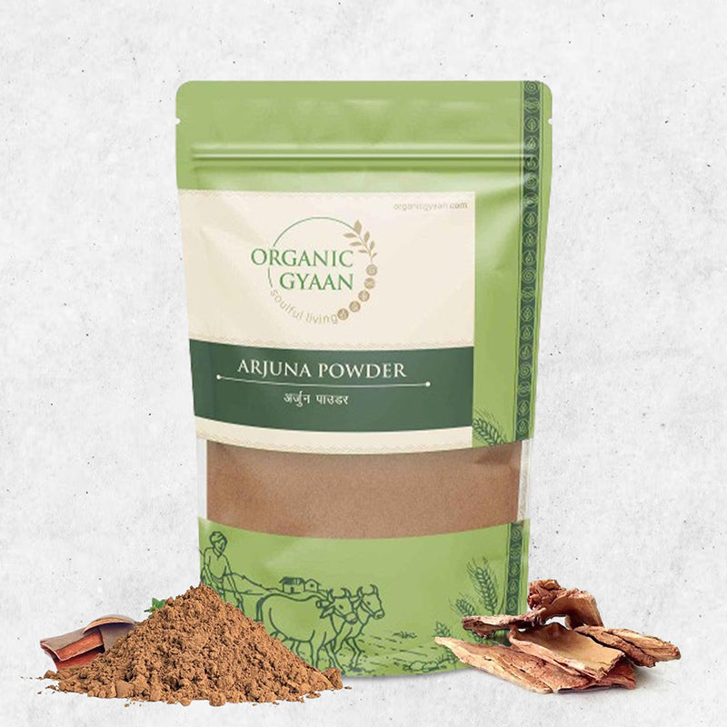 Buy Arjuna Powder for Heart Health – Organic Gyaan
