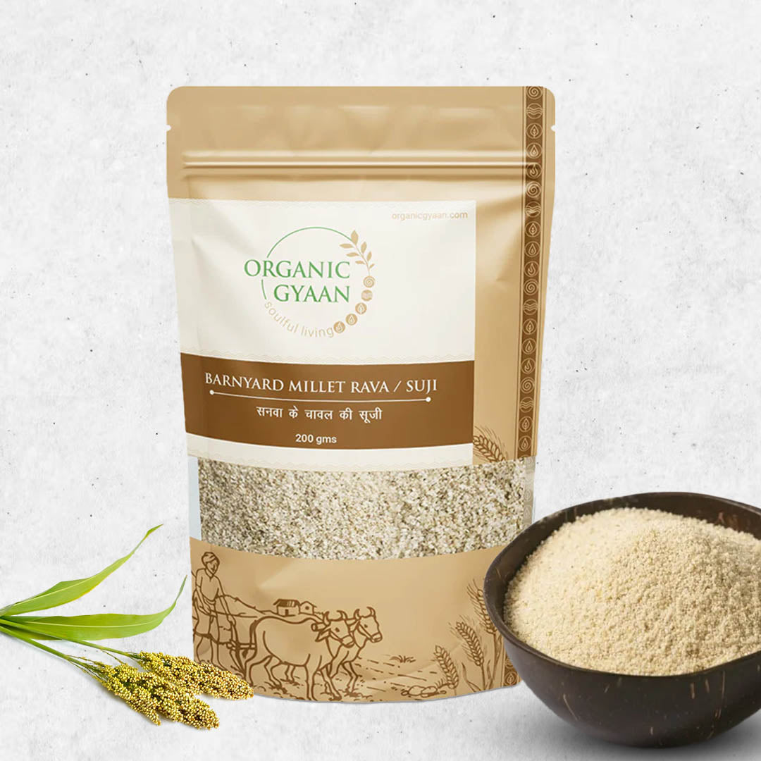 Buy Nutrient-Rich Barnyard Millet Rava – Organic Gyaan