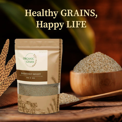 Buy Barnyard (Jhangora) Millet – High Fibre & Low Cal Grain – Organic Gyaan