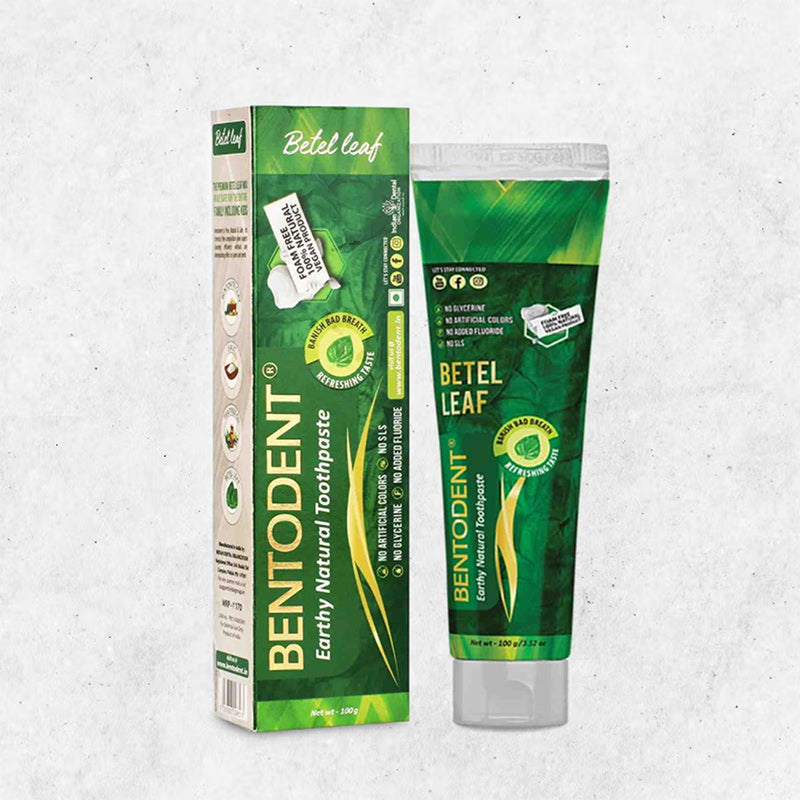 Buy Bentodent Ayurvedic Betel leaf Tooth Paste Online – Organic Gyaan