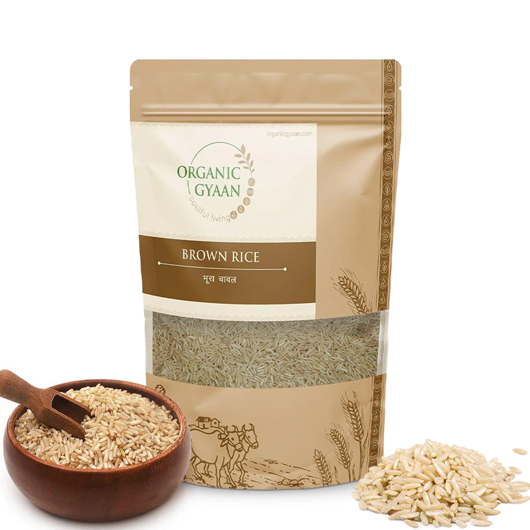 Buy Organic Brown Rice Online-Premium Quality – Organic Gyaan
