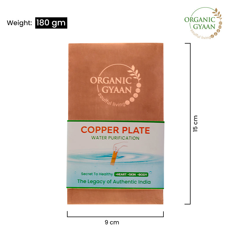 Buy Premium Copper Plate - Best Quality | Organic Gyaan