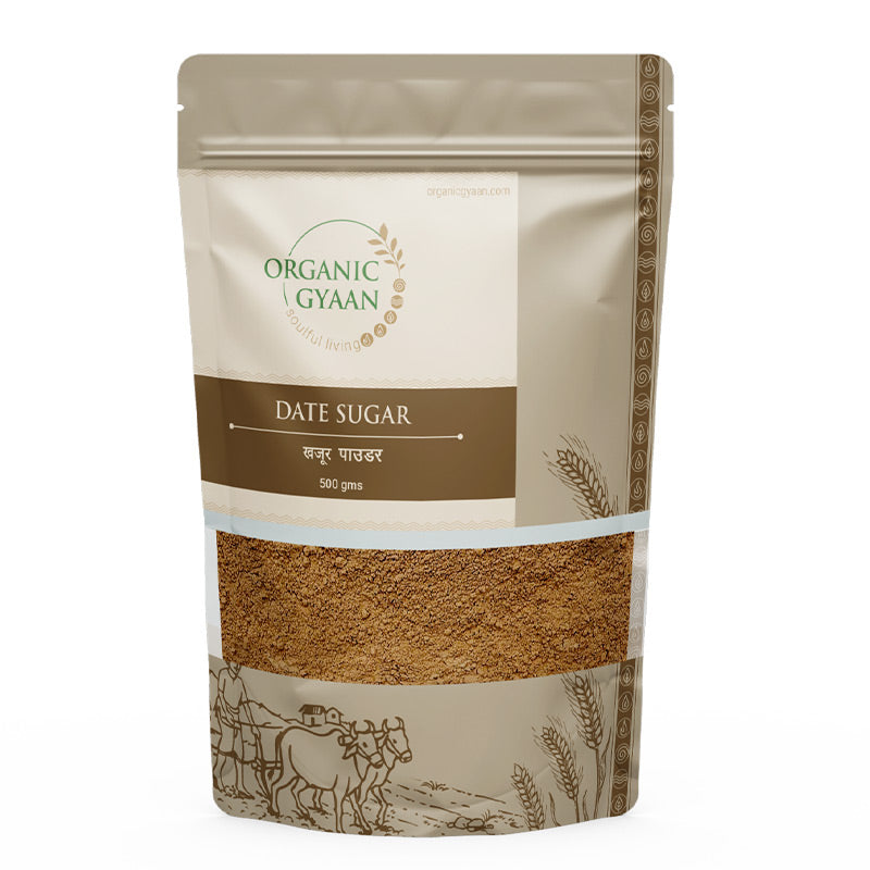 Buy Pure Date Sugar - Natural Sweetness | Organic Gyaan