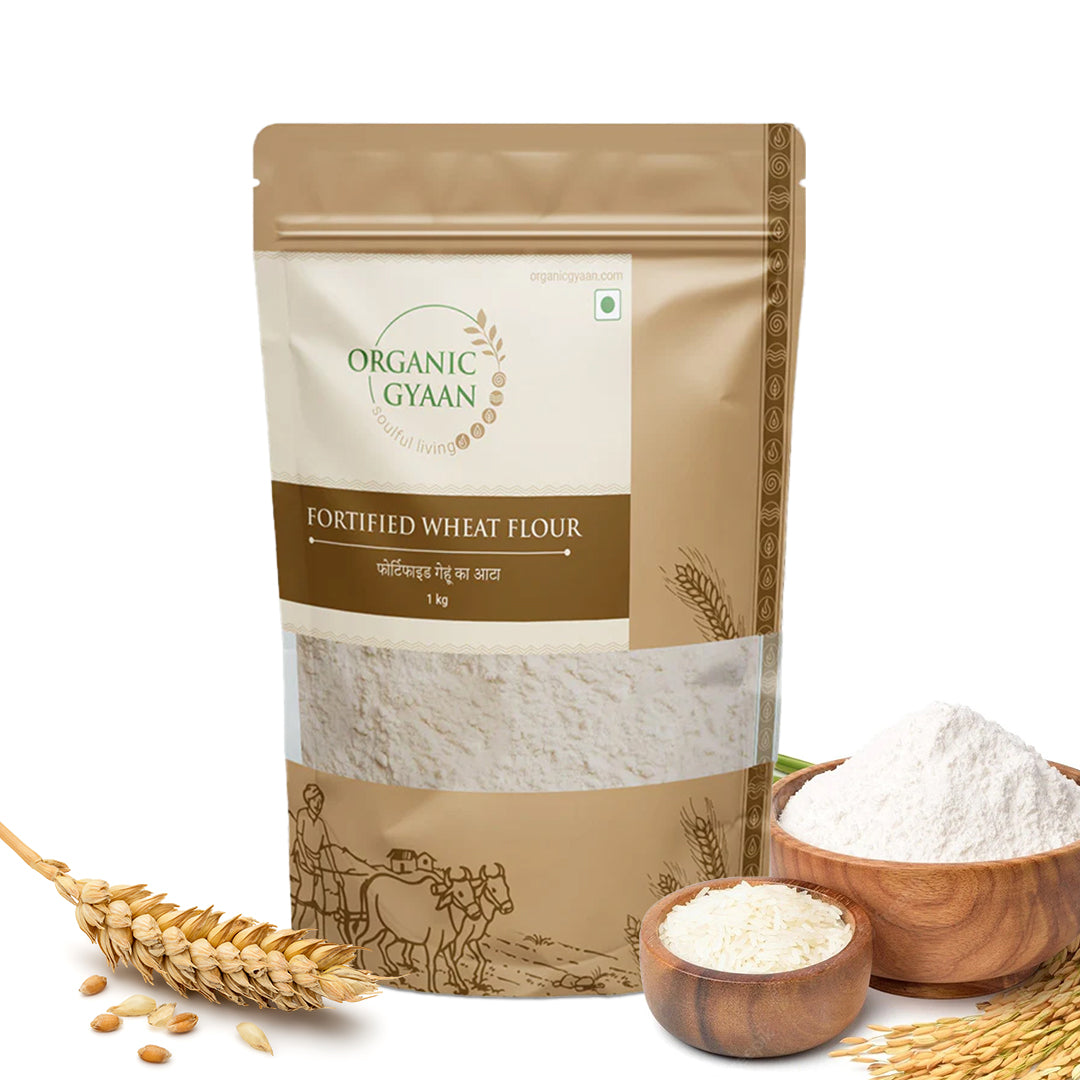 Buy Fortified Wheat Flour Online | Premium Quality – Organic Gyaan