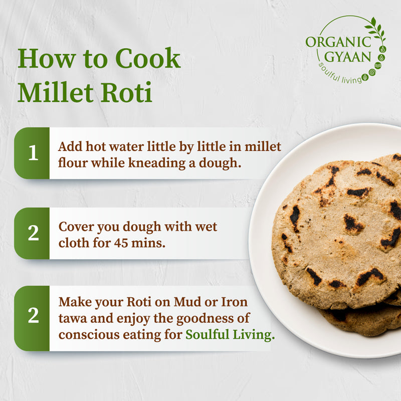 Buy Little Millet Flour, Gluten Free Atta | Organic Gyaan
