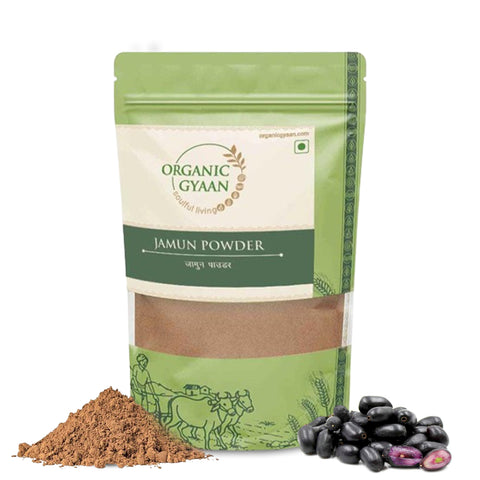 Jamun Powder – Support Blood Sugar Naturally – Organic Gyaan