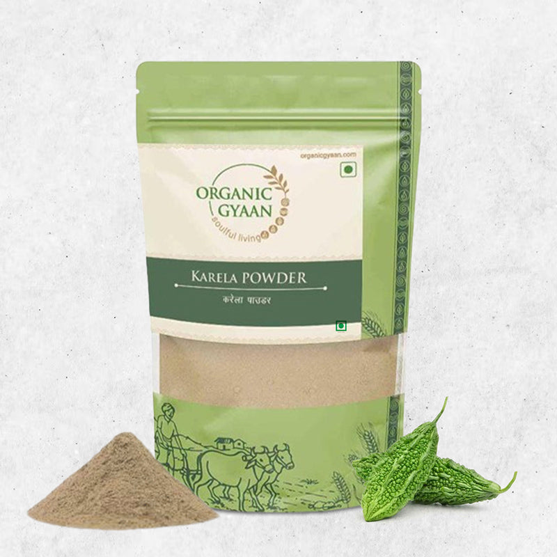 Buy Karela / Bitter Gourd Powder Online – Organic Gyaan