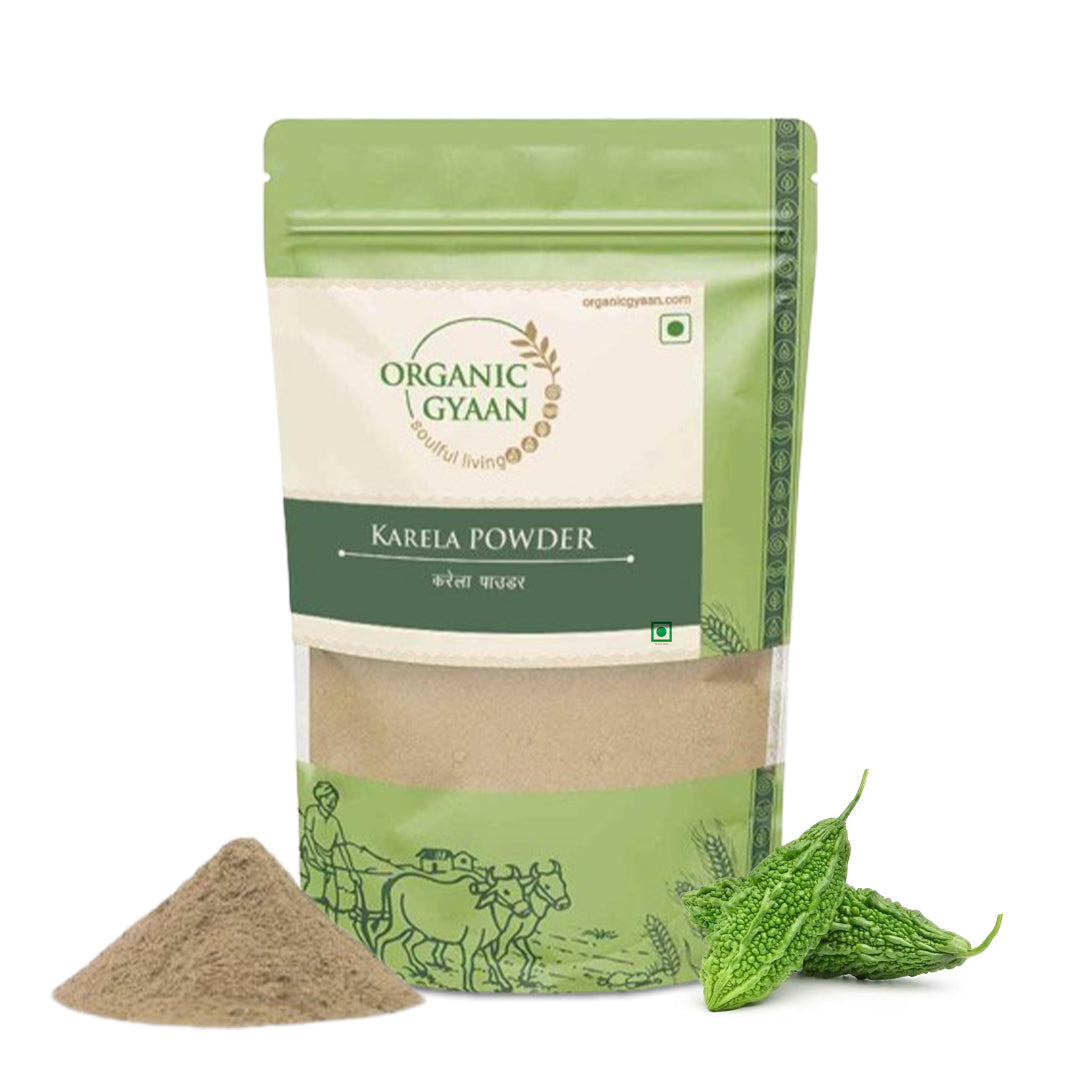 Buy Karela / Bitter Gourd Powder Online – Organic Gyaan