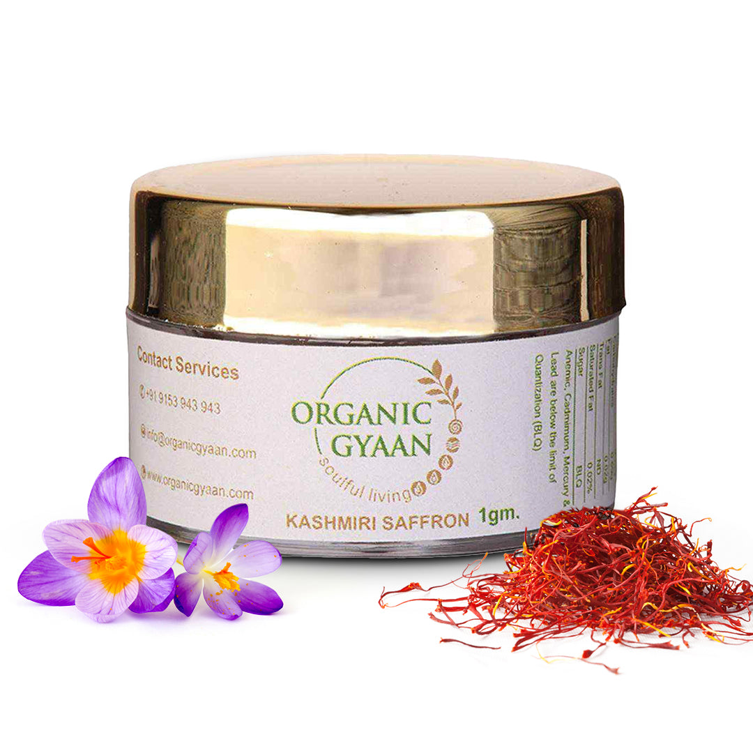 Buy Original Kashmiri Saffron Online – Organic Gyaan