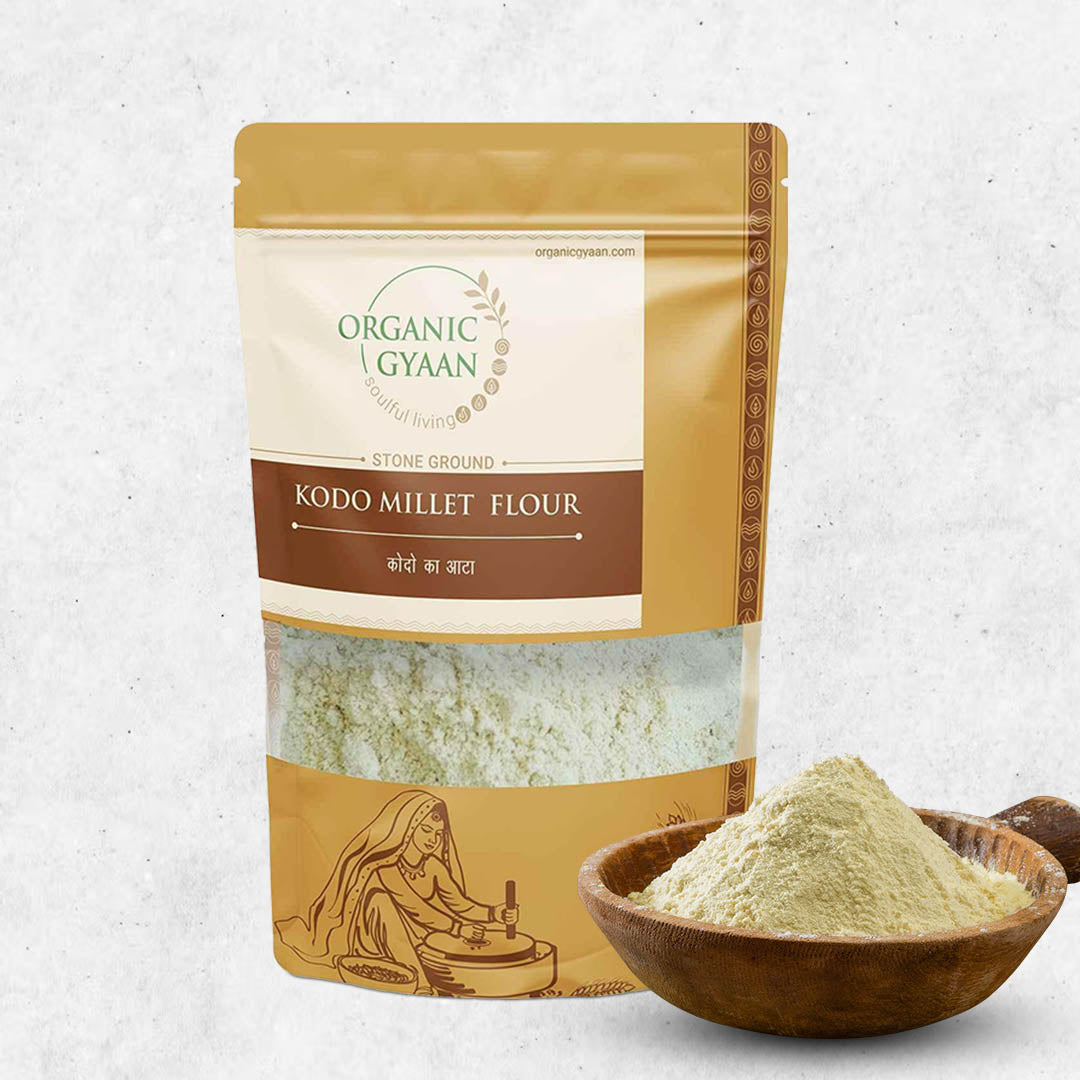 Buy Gluten-Free Kodo Millet Flour - Order Now – Organic Gyaan