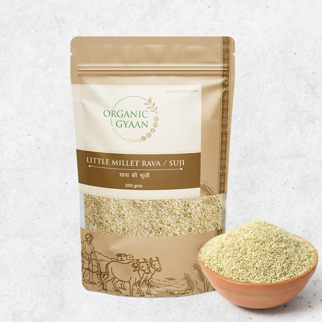 Buy Little Millet Rava - Nutrient-Rich – Organic Gyaan