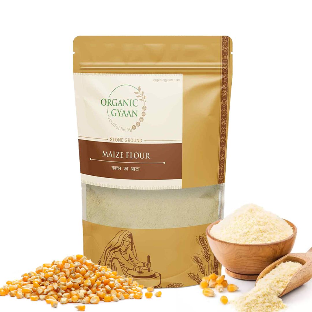 Buy Maize Flour Online | Premium Makki Atta – Organic Gyaan