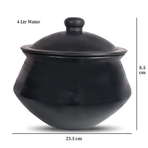 Black Clay Cookware – Best Pots for Cooking – Organic Gyaan