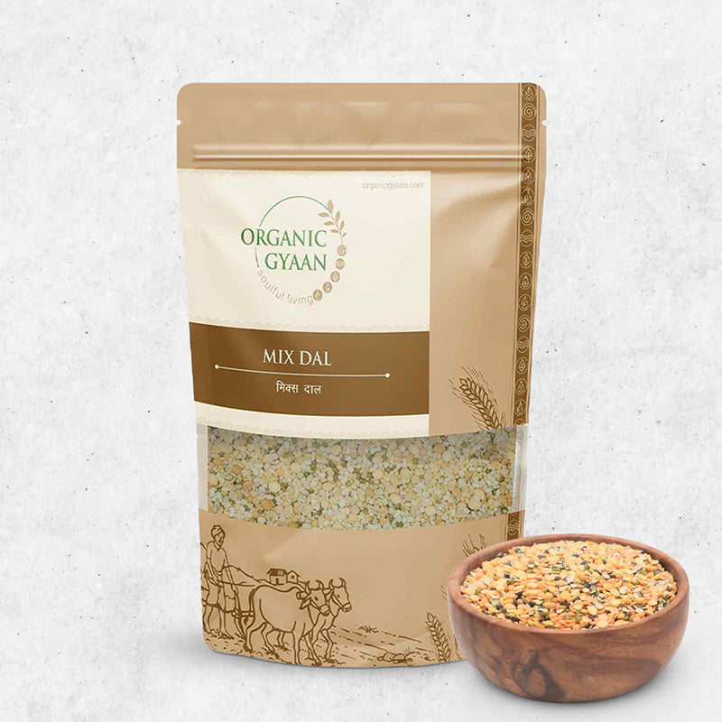 Buy Mix Dal online - Quality Blended Lentils – Organic Gyaan