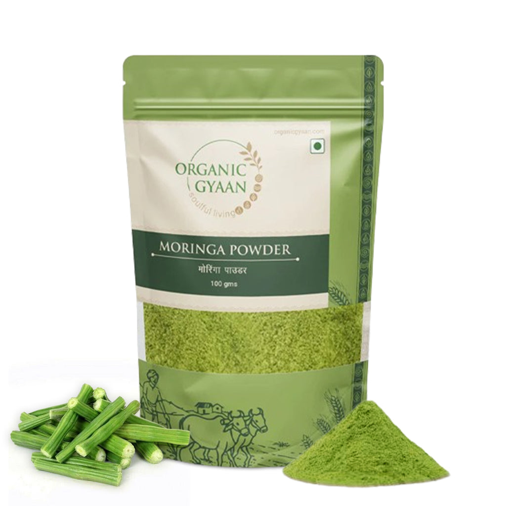 Buy Moringa Powder Online – Best Superfood – Organic Gyaan