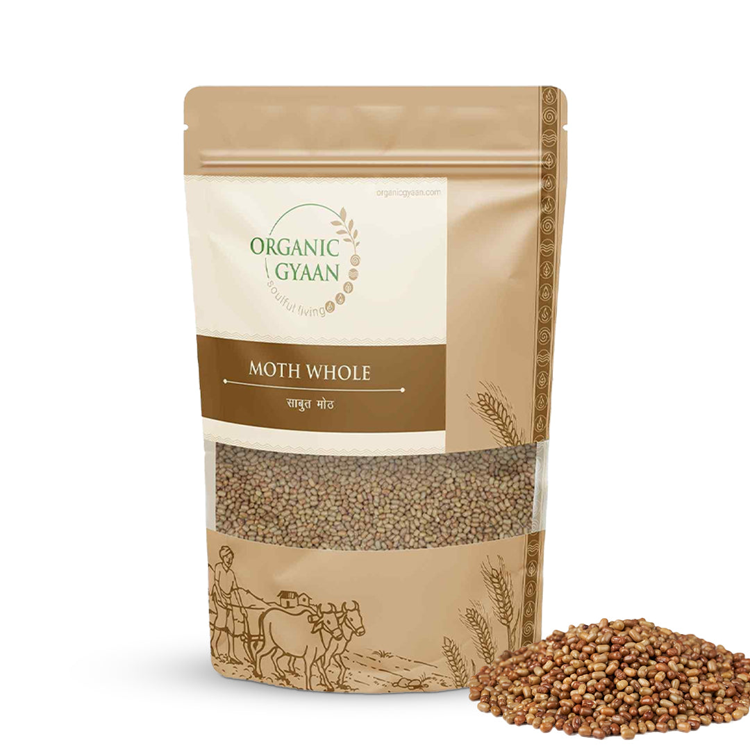 Buy Premium Quality Moth Whole Online – Organic Gyaan