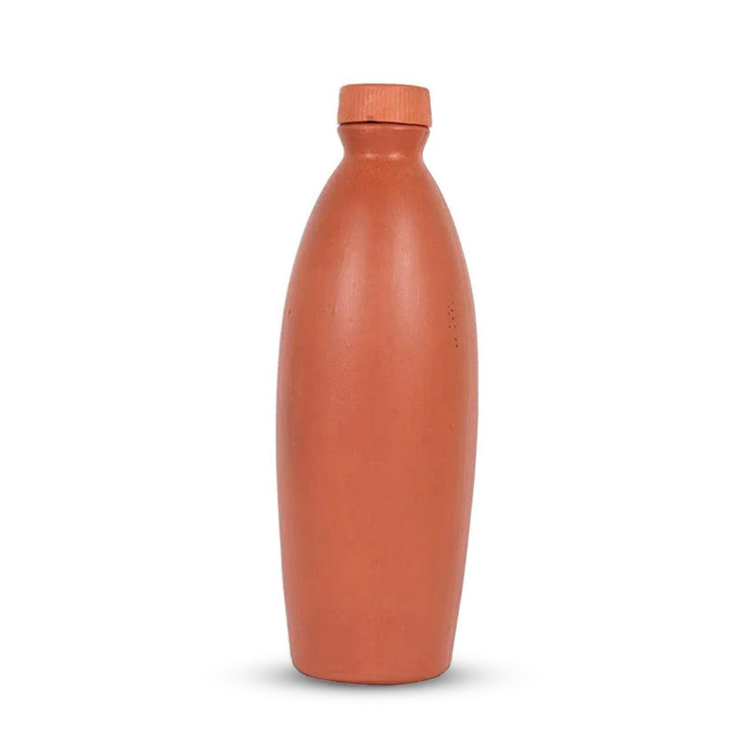 Buy Eco-Friendly Clay Water Bottle Now – Organic Gyaan
