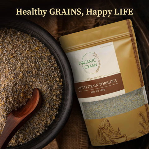 Buy Multigrain Porridge – Healthy & Natural Meal – Organic Gyaan