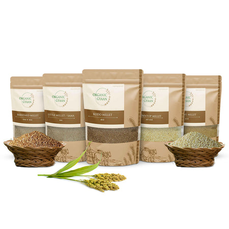 Buy Millet Grain Online | Unpolished & Healthy Millets – Organic Gyaan
