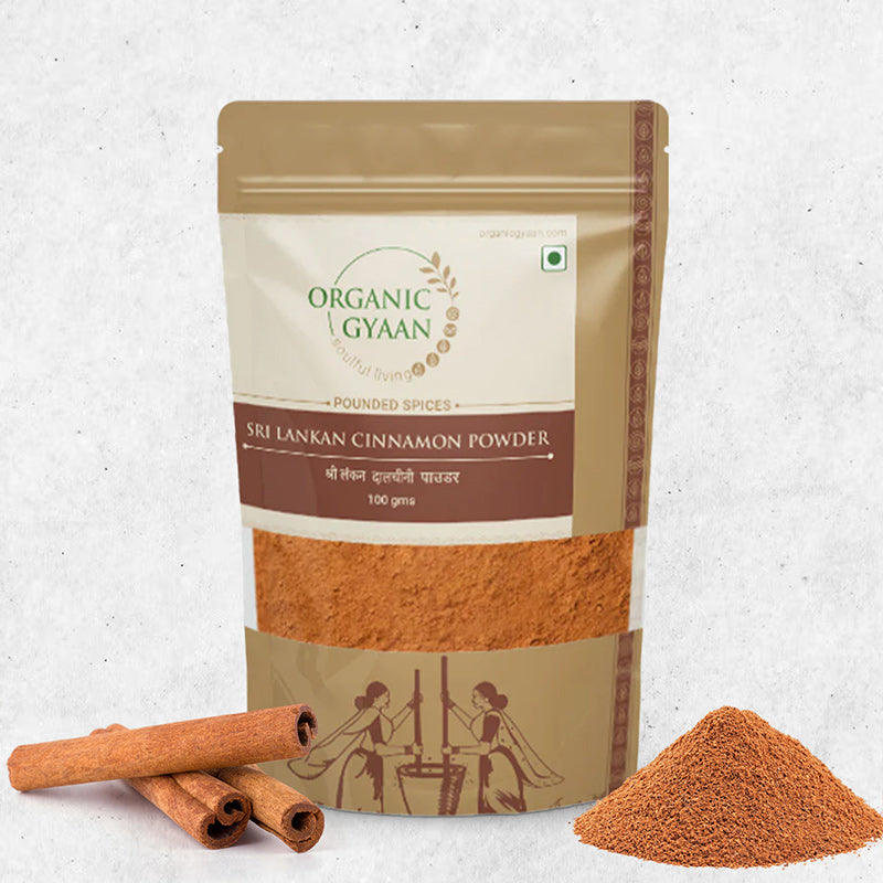 Buy Premium Sri Lankan/Ceylon Cinnamon Powder Online – Organic Gyaan