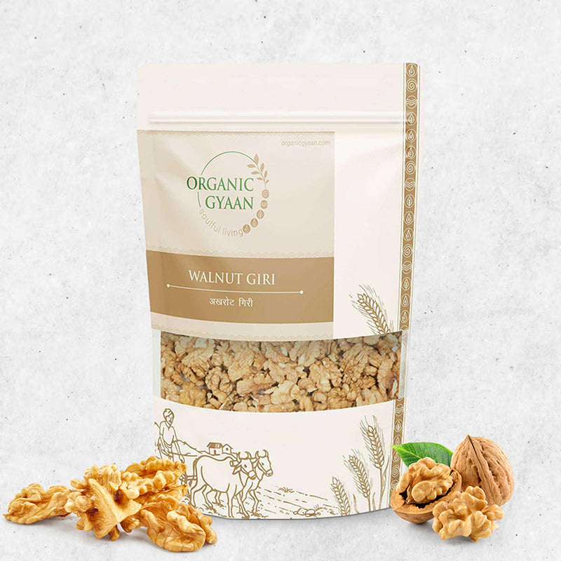 Akhrot Giri: 100% Natural Premium Walnut Giri – Organic Gyaan