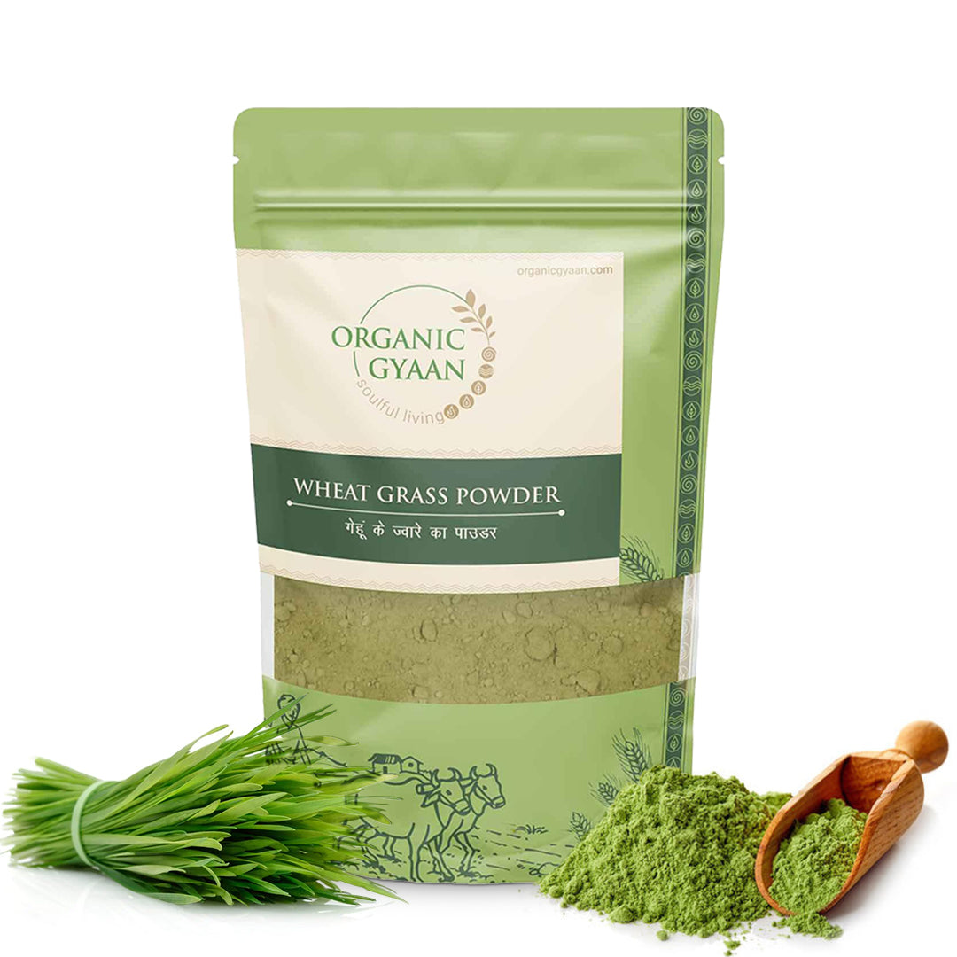 Buy Organic Wheatgrass Powder | Superfood for Health – Organic Gyaan