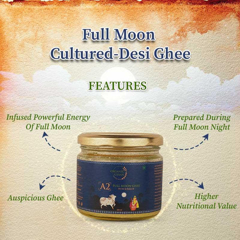 Buy Full Moon Ghee Online | Cultured Desi Ghee – Organic Gyaan