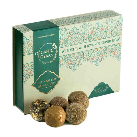 Buy Sweets Online: Sugar-Free Mix Laddu | Organic Gyaan